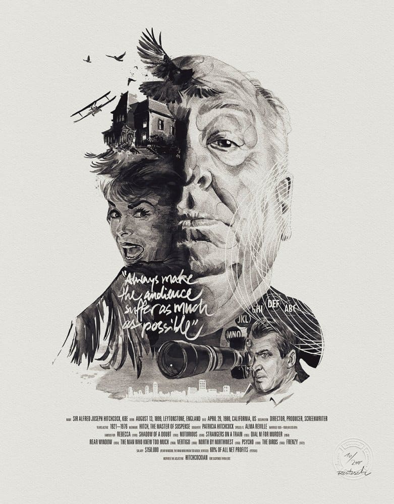 Spectacular David Lynch Portrait Incorporates Scenes From His Films ...