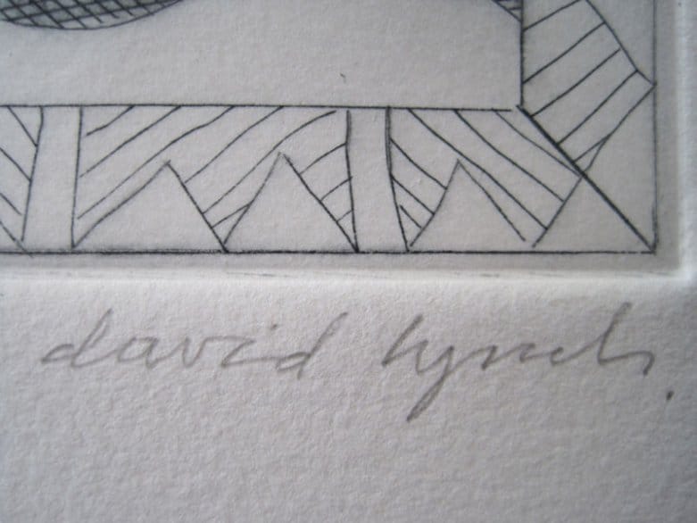 David Lynch Art Print "Garden" Up For Auction