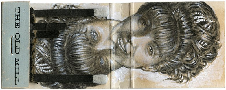 The Making Of Twin Peaks And David Lynch Miniature Matchbook Art