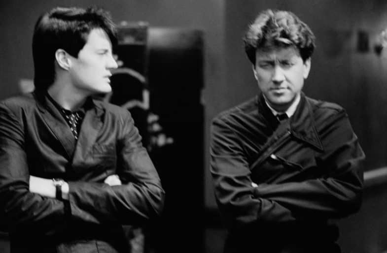 Kyle MacLachlan and David Lynch rehearsing ⋆ Welcome to Twin Peaks