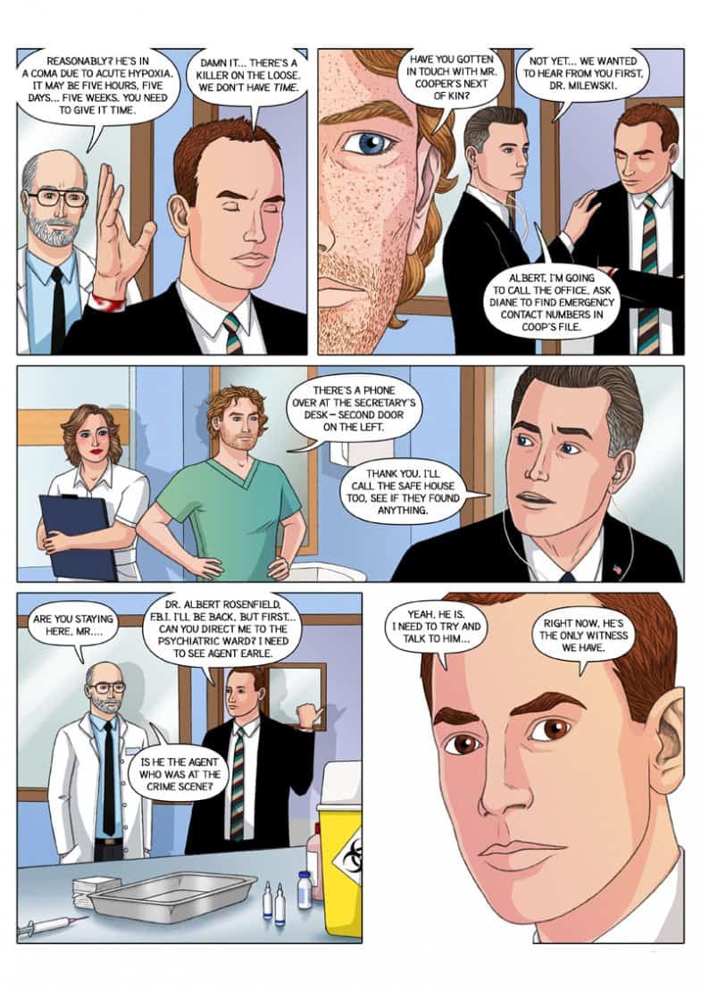 Checkmate, A Twin Peaks Webcomic Published Week By Week