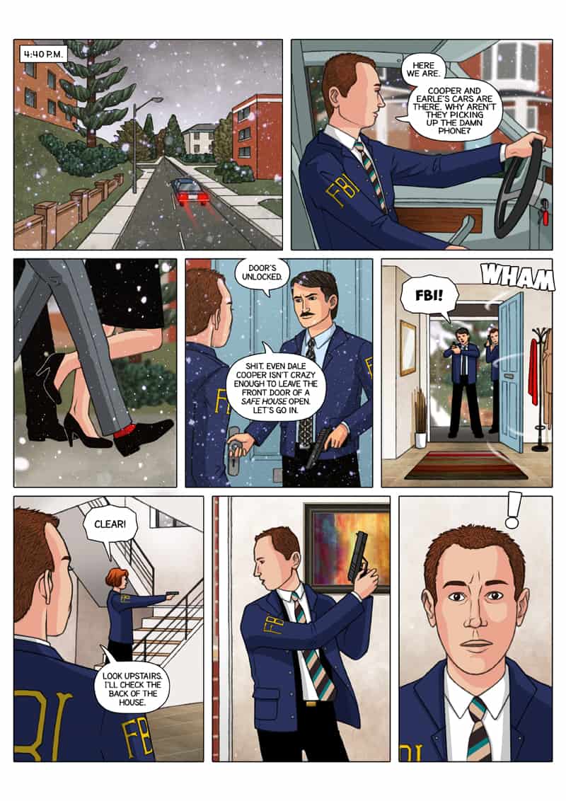 Checkmate, A Twin Peaks Webcomic Published Week By Week