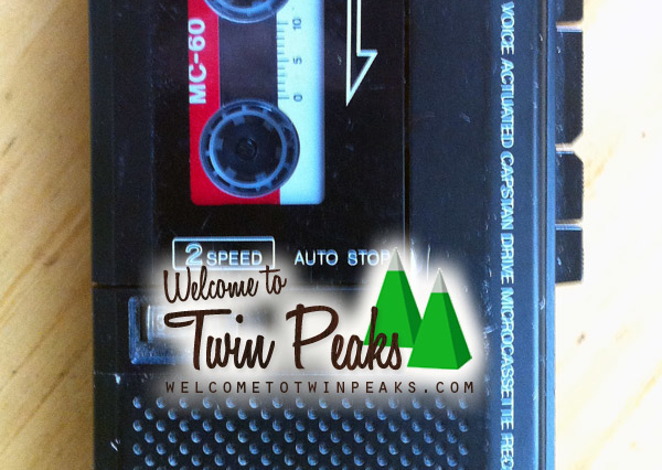 Dale Cooper's Tape Recorder as Diane, The Portable Speaker