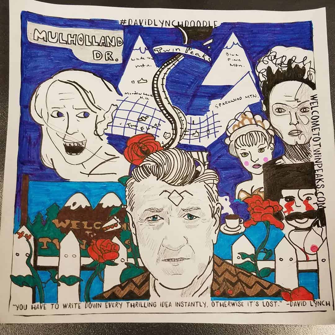 Share Your #DavidLynchDoodle And Catch The Big Fish: A Signed Copy Of ...