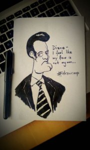 Drawing Dale Cooper #drawcoop – Welcome to Twin Peaks