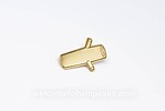 Golden Log Enamel Pin