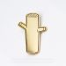 Golden Log Enamel Pin