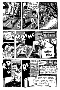 Jack Nance's Biography As A Comic Book