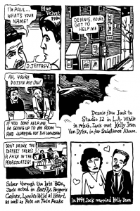 Jack Nance's Biography As A Comic Book