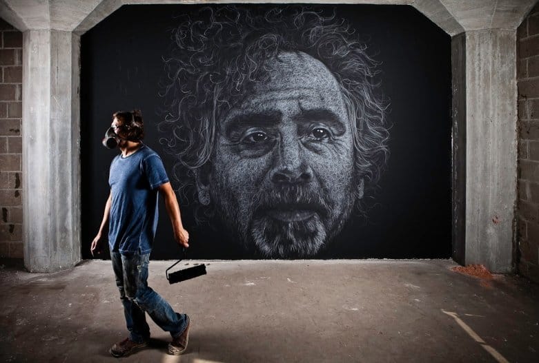 Time-Lapse Shows Genesis Of David Lynch Chalk Mural (Video) – Welcome ...